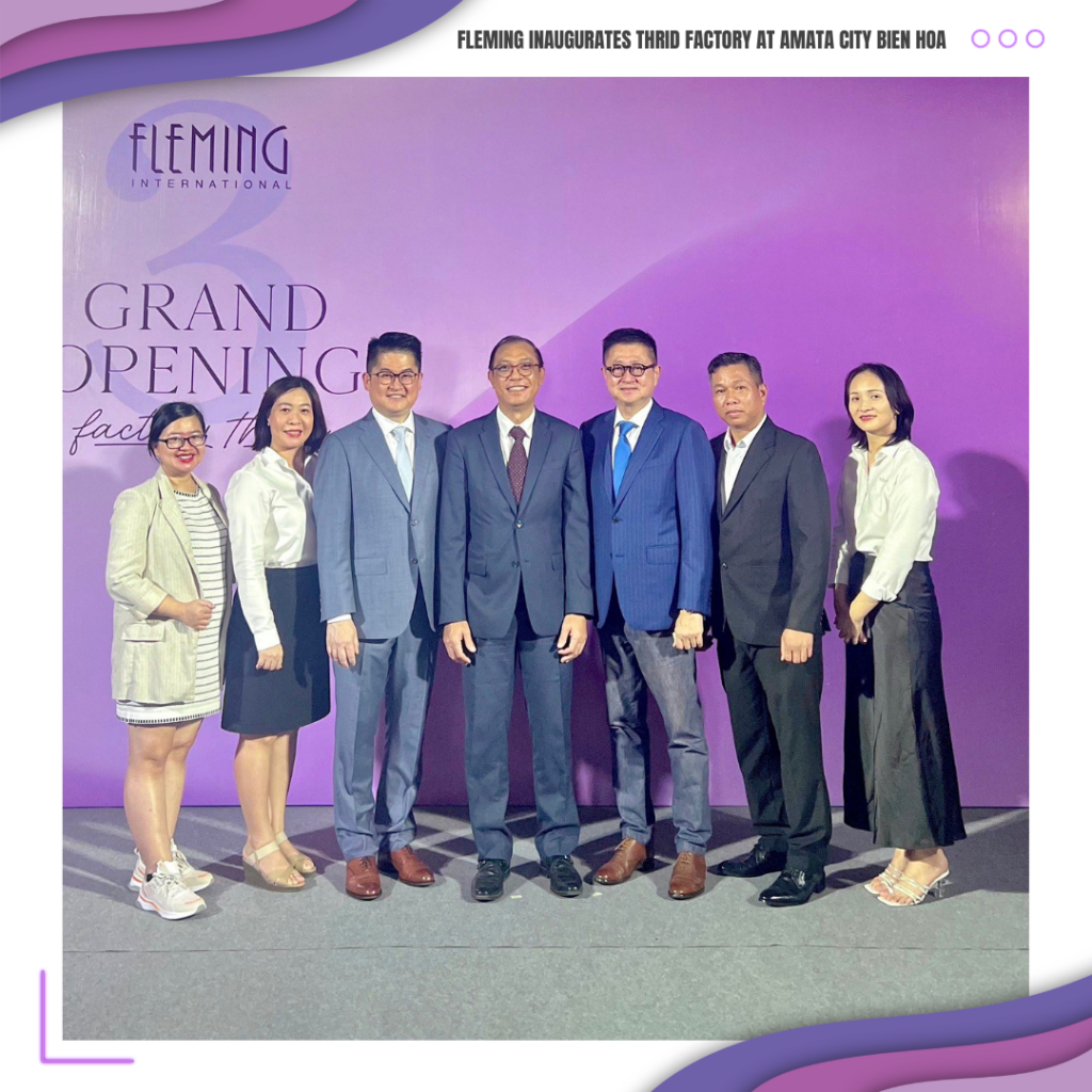 FLEMING INAUGURATES THIRD FACTORY AT AMATA CITY BIEN HOA - Amata
