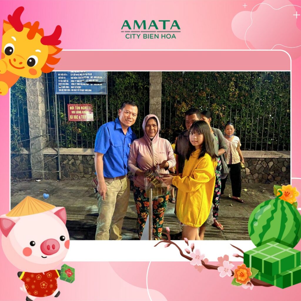 Amata Bien Hoa Brings Warm Tet to Difficult Circumstances with the "Banh Chung Trao Tet ...