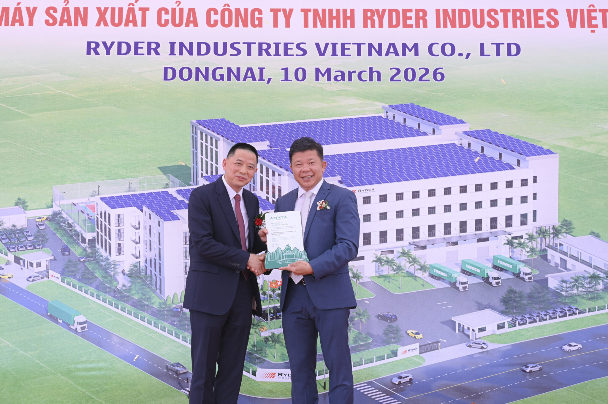 RYDER INDUSTRIES COMMENCES CONSTRUCTION OF HIGH-TECH FACTORY AT AMATA ...